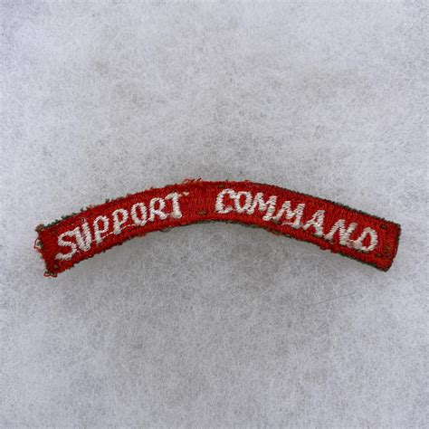 Us Support Command Tab Theater Made Fitzkee Militaria Collectibles
