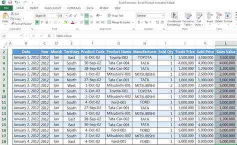 Conditional Formatting Function In Microsoft Excel Commerce Curve
