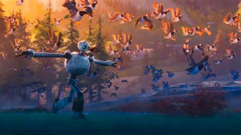 Robot Salvaje La Encantadora Androide Con La Que DreamWorks