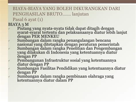 Ppt Pajak Penghasilan Umum Powerpoint Presentation Free Download