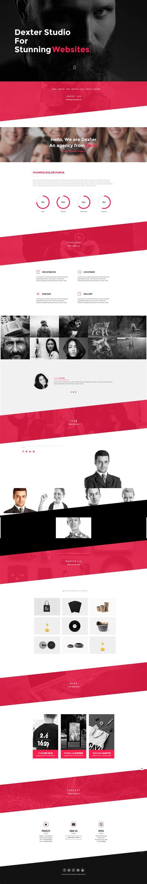 Bootstrap CSS3 Responsive WordPress Themes Graphic Design Junction