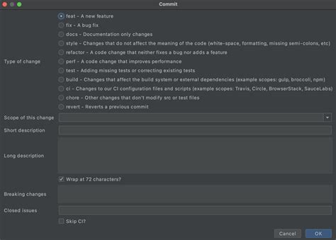 Git Commit Template 介紹