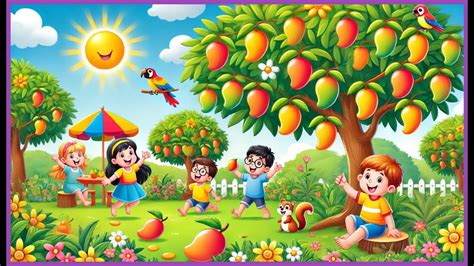 👦👧 மாம்பழமாம் மாம்பழம் சிறுவர் பாடல் தமிழில் Youtube