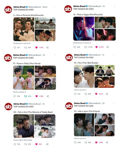 BoysLove Hub on Twitter A DOMINAÇÃO De todas as posições do TOP