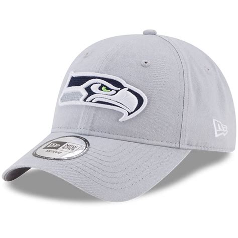 New Era Seattle Seahawks Gray Core Fit 49forty Fitted Hat