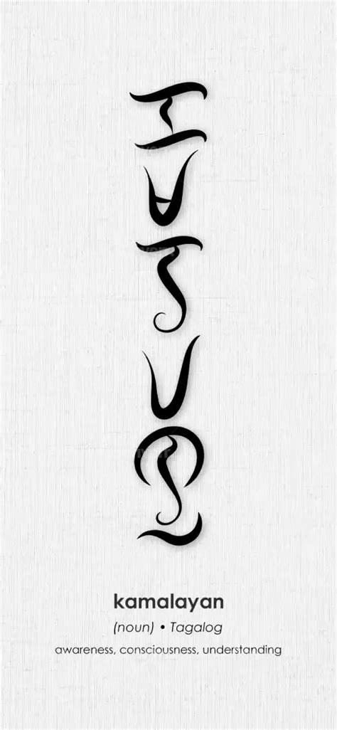Jommeldando I Will Design Your Baybayin Tattoo For On Fiverr