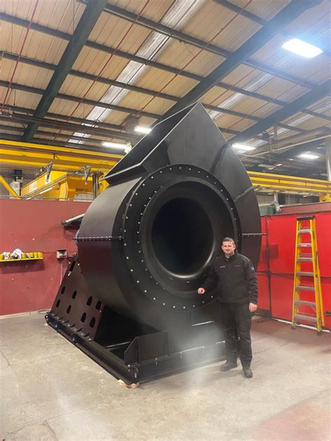 Our Very Own Gav Here Modelling One Of A Range Of Very Large Fans Ready To Be Dispatched Soon 😍