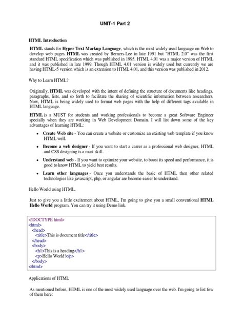 Wd Unit 2 Part 2 Pdf