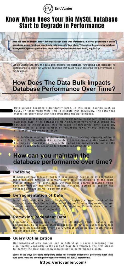 Big Mysql Database Start To Degrade In Performance By Ericvanier On