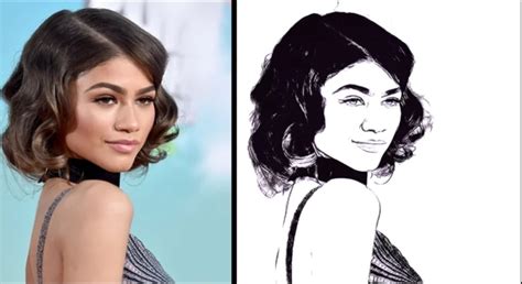 不用gan，照片生成简笔画，效果惊艳 知乎