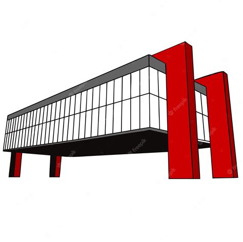 Premium Vector Museu De Arte De São Paulo Masp