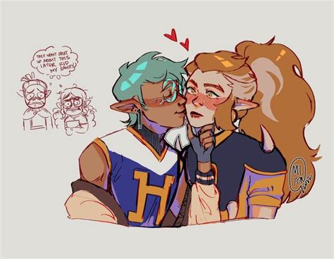Toh Eda X Raine Fanart Raine And Eda Fanart Fan Art I Ship