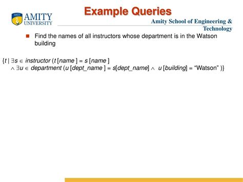 ppt tuple relational calculus powerpoint presentation free download