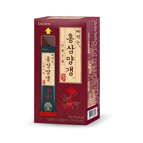 크라운 홍삼양갱 150g 홈플러스