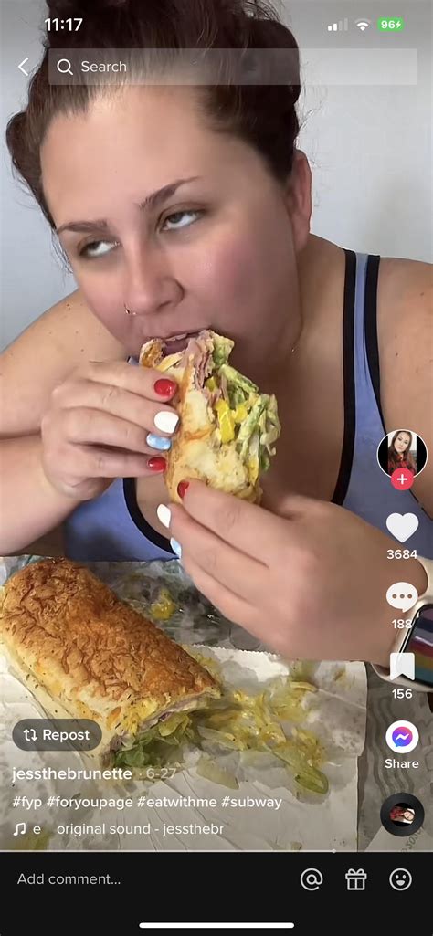 Super Healthy Eyes Roll Back Into Her Head With Every Bite 🤣 R