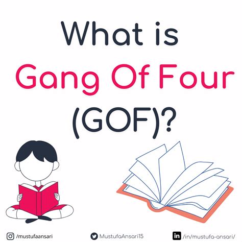 What Is Gang Of Four Gof The Gang Of Four Are The Authors Of The