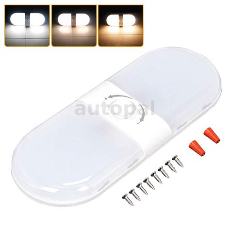 1224v 180led Coche Redondo Techo Cúpula Luz Interior Lámpara