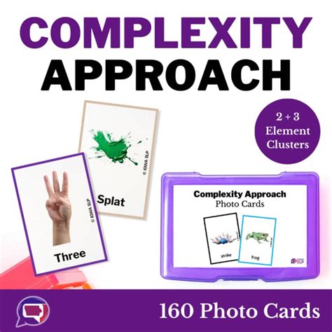 Complexity Approach Speech Therapy Photo Cards 2 3 Element Clusters S Blends