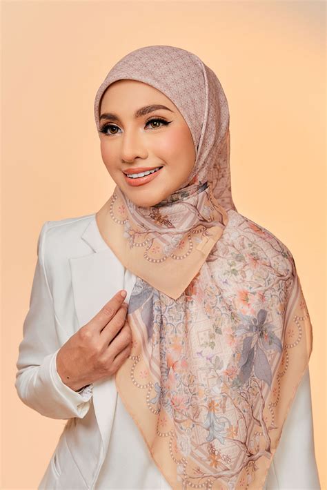 Printed Bawal Tudung Bawal Printed Square Bawal Online Fashion Shawl Tudung Bawal