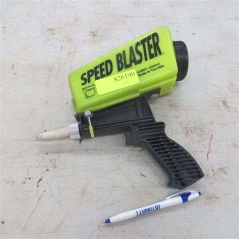 Small Sandblaster Gun Lambrecht Auction Inc