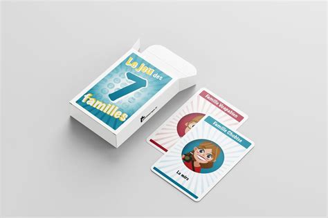 Jeu 7 familles personnalisé Print Europe