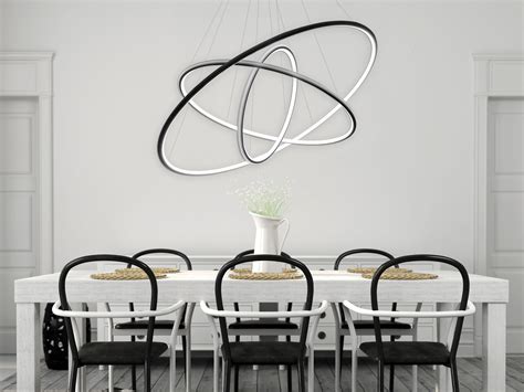 Lampada A Sospensione A LED In Alluminio LED RINGS NO By Altavola Design