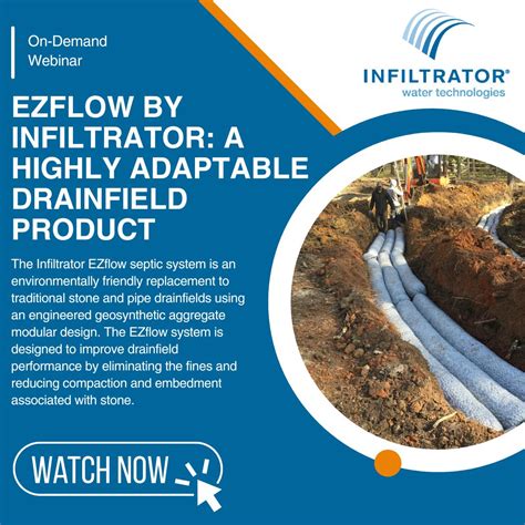 Infiltrator Ezflow A New Septic System Design Infiltrator Water Technologies Decentralized
