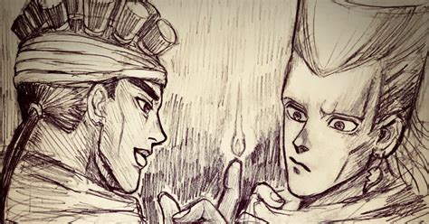 Jojo【腐】 アヴポルつめ さぶのマンガ アヴポル Jojo【腐】100users入り Pixiv