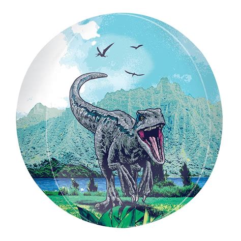 16 Inch Anagram Jurassic World Orbz Foil Balloon 44333