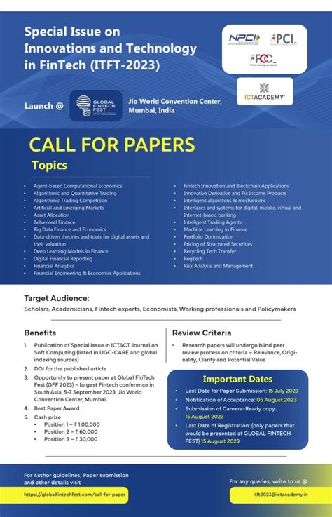 Saravana Kumar On Linkedin Ict Academy Intends To Publish A Special Issue On Innovations And