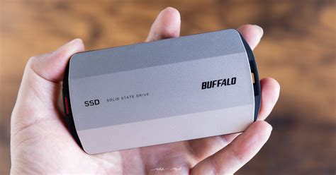 【バッファロー】外付けssd2tbをレビュー！小型ssdでrawデータを管理する！