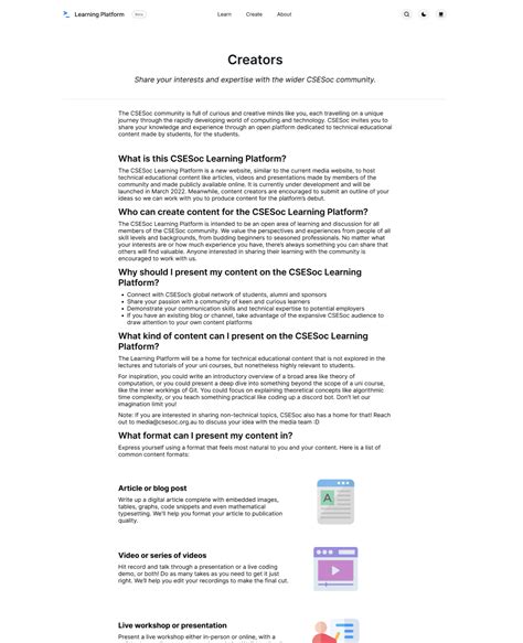 Contribute Page Issue Csesoc Learn GitHub