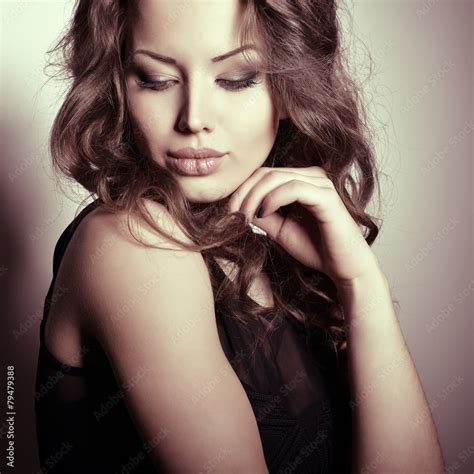 Fresh Beautiful Girl Sexy Woman Fashion Girl Attractive Babe Stock Photo Adobe Stock