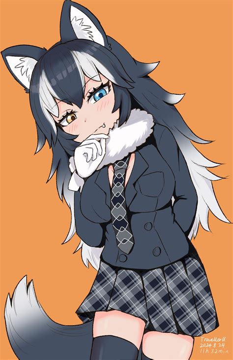 Grey Wolf Kemono Friends Drawn By Travellerll Danbooru