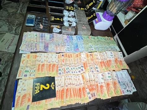 Narcotráfico operativo conjunto de la Policía y la Fuerza Policial