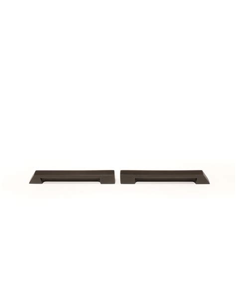 Blackened Brass Half Parallelogram Left Hoffman Hardware