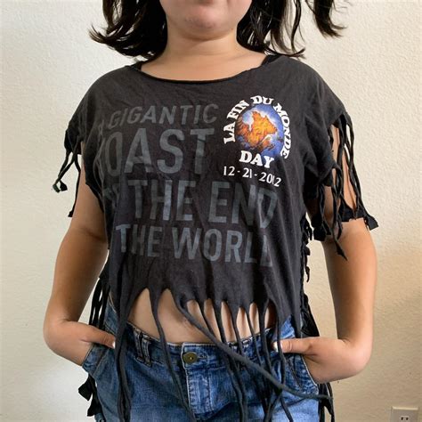 Womens Black Crop Top Depop