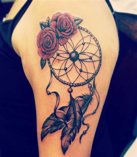 46 Great And Remarkable Dream Catcher Tattoos For Shoulder Psycho Tats