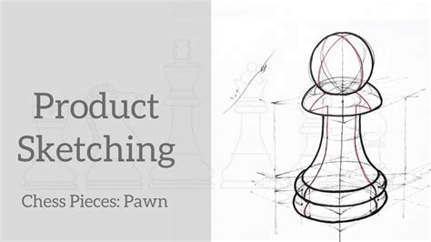 How To Draw Chess Pieces In Perspective Youtube
