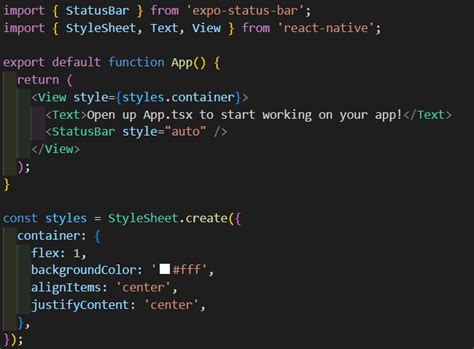 React Native Reactnative의 기본 규칙