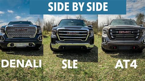 Gmc Sierra Slt Vs Sle