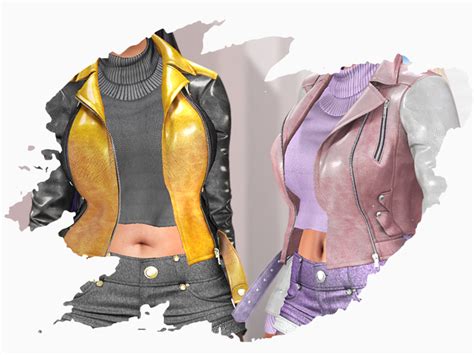 Second Life Marketplace Edda Sylvia Jacket Demo