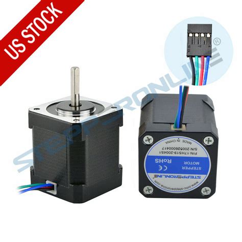 STEPPERONLINE X Nema Stepper Motor Ncm Oz In A Mm Body HS S EBay