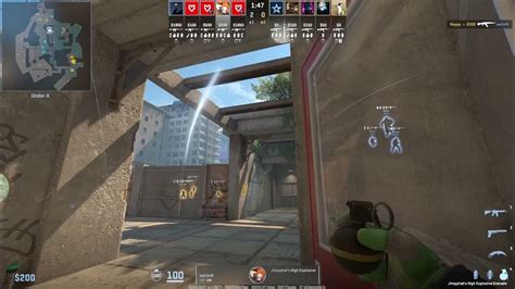 Cs2 Overpass Must Throw B Nades On Ct Side Youtube