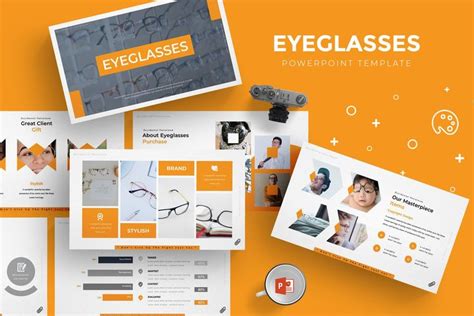 Eyeglasses Powerpoint Template Powerpoint Templates Powerpoint