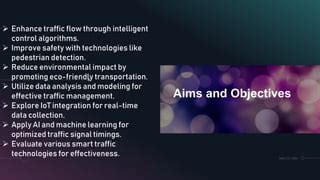 Smart Traffic Management System Presentation PPTX