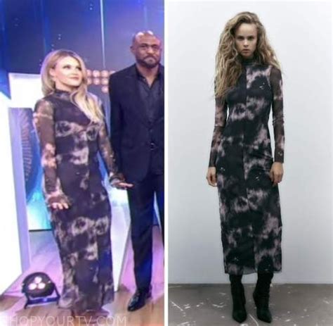 Witney Carson Clothes Style Outfits Worn On Tv Shows Shop Your Tv