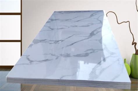 Cina Cina Pemasok Pabrik 3mm PVC Panel Dinding WPC Marmer UV Sheets
