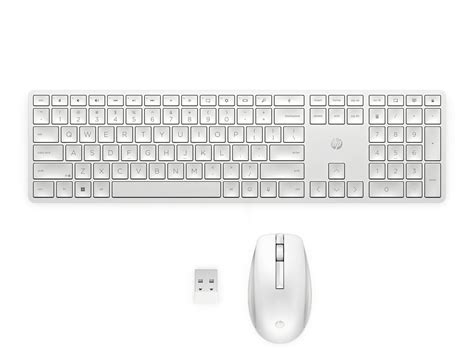 Hp 655 White Wireless Keyboard And Mouse Combo Za