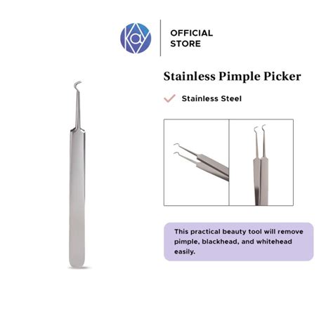 Promo Kay Beauty Stainless Pimple Picker Jakarta Barat Kay Collection Tokopedia
